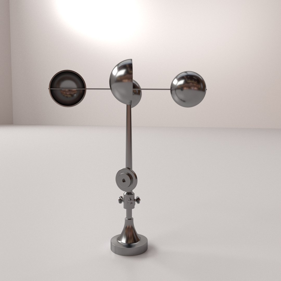 3D Anemometer Model - TurboSquid 1218278