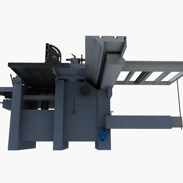 Cutting machine 3D model - TurboSquid 1535828