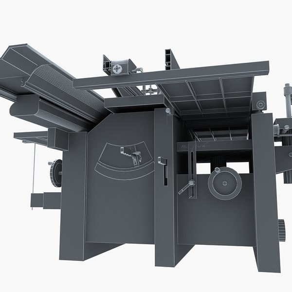 Cutting machine 3D model - TurboSquid 1535828