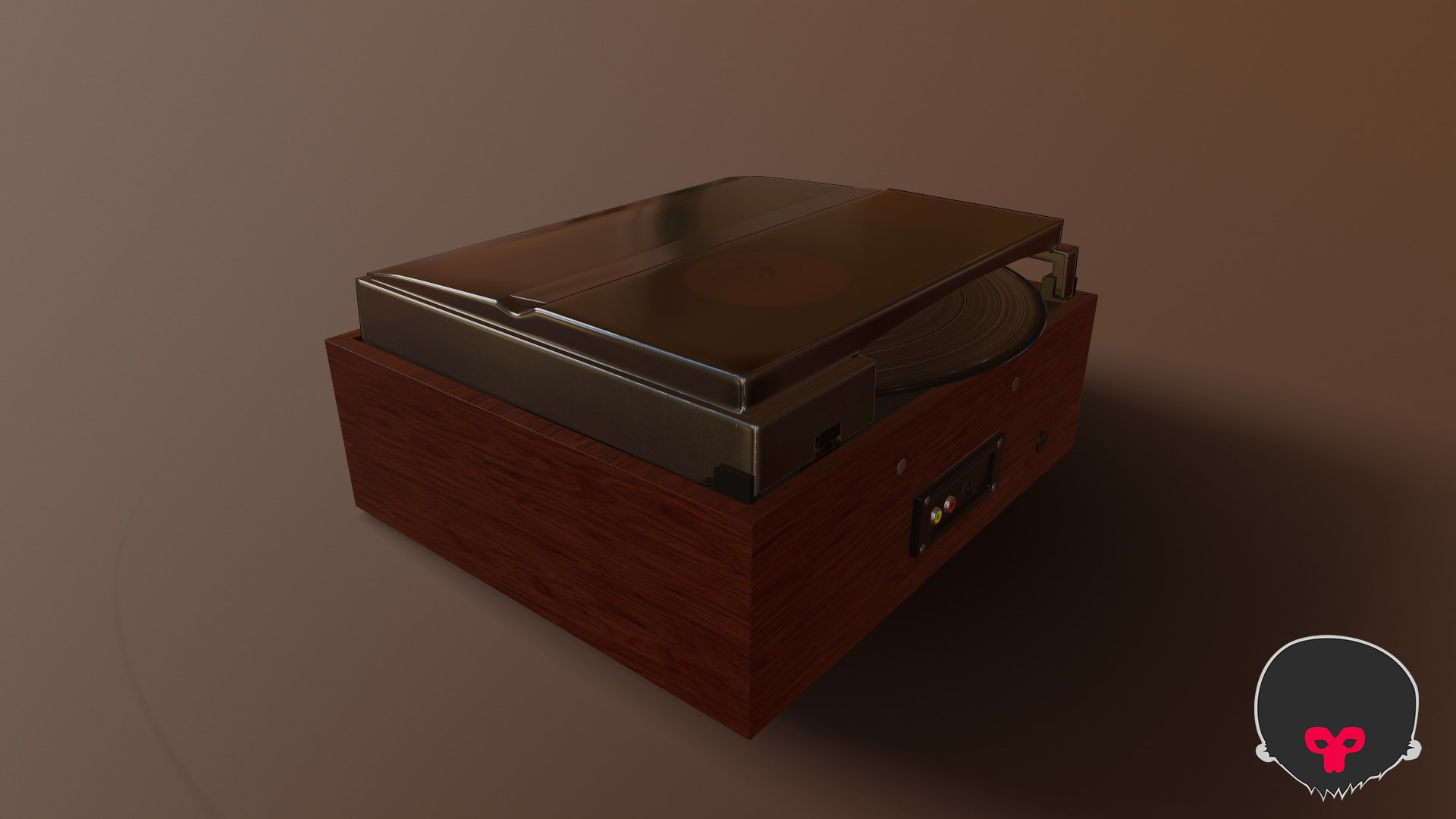 Vinyl Player 3D Model - TurboSquid 1321719