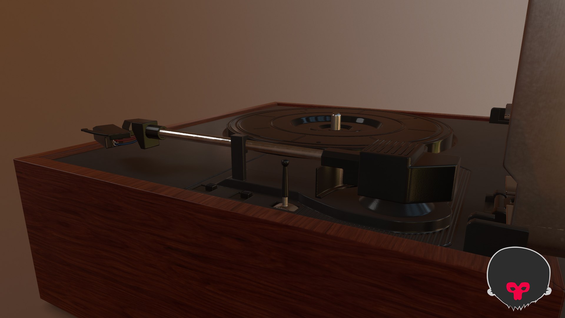 Vinyl Player 3D Model - TurboSquid 1321719