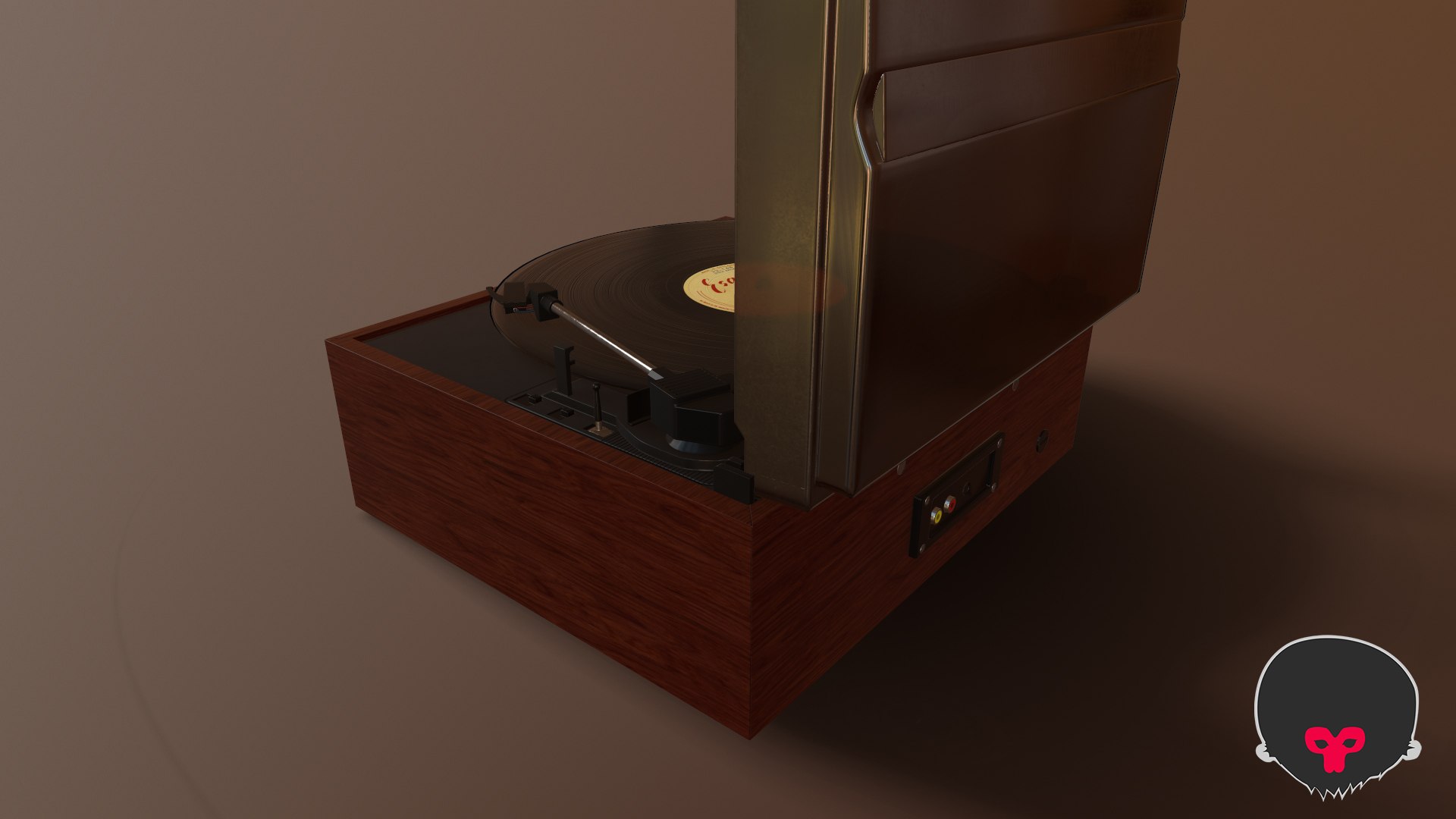 Vinyl Player 3D Model - TurboSquid 1321719