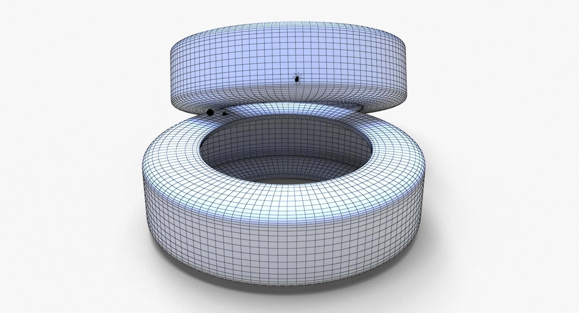 Tire Infested Spiders 3D Model - TurboSquid 1405051