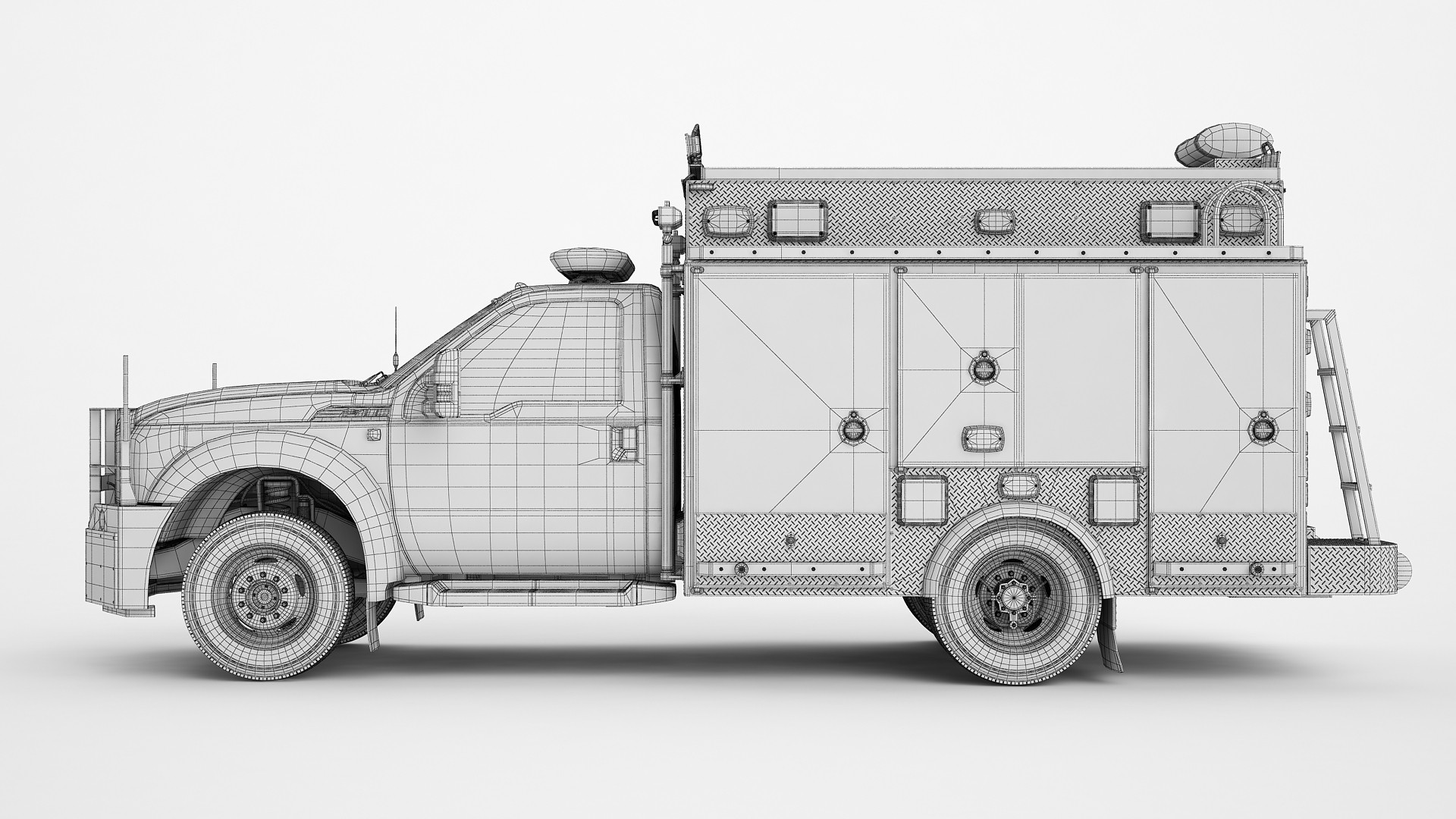 F450 2012 Police 3D Model - TurboSquid 1661201