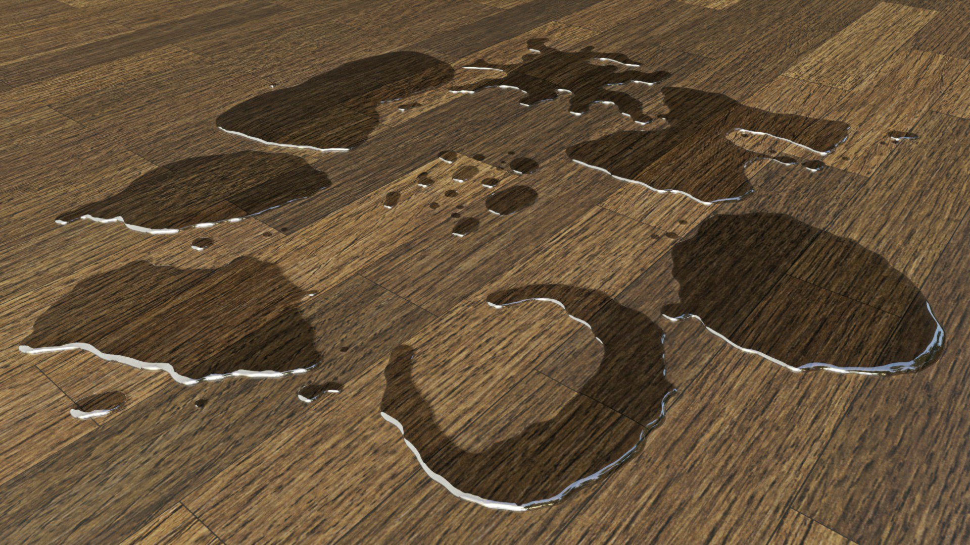 Water Puddles Collection 3D - TurboSquid 1834717