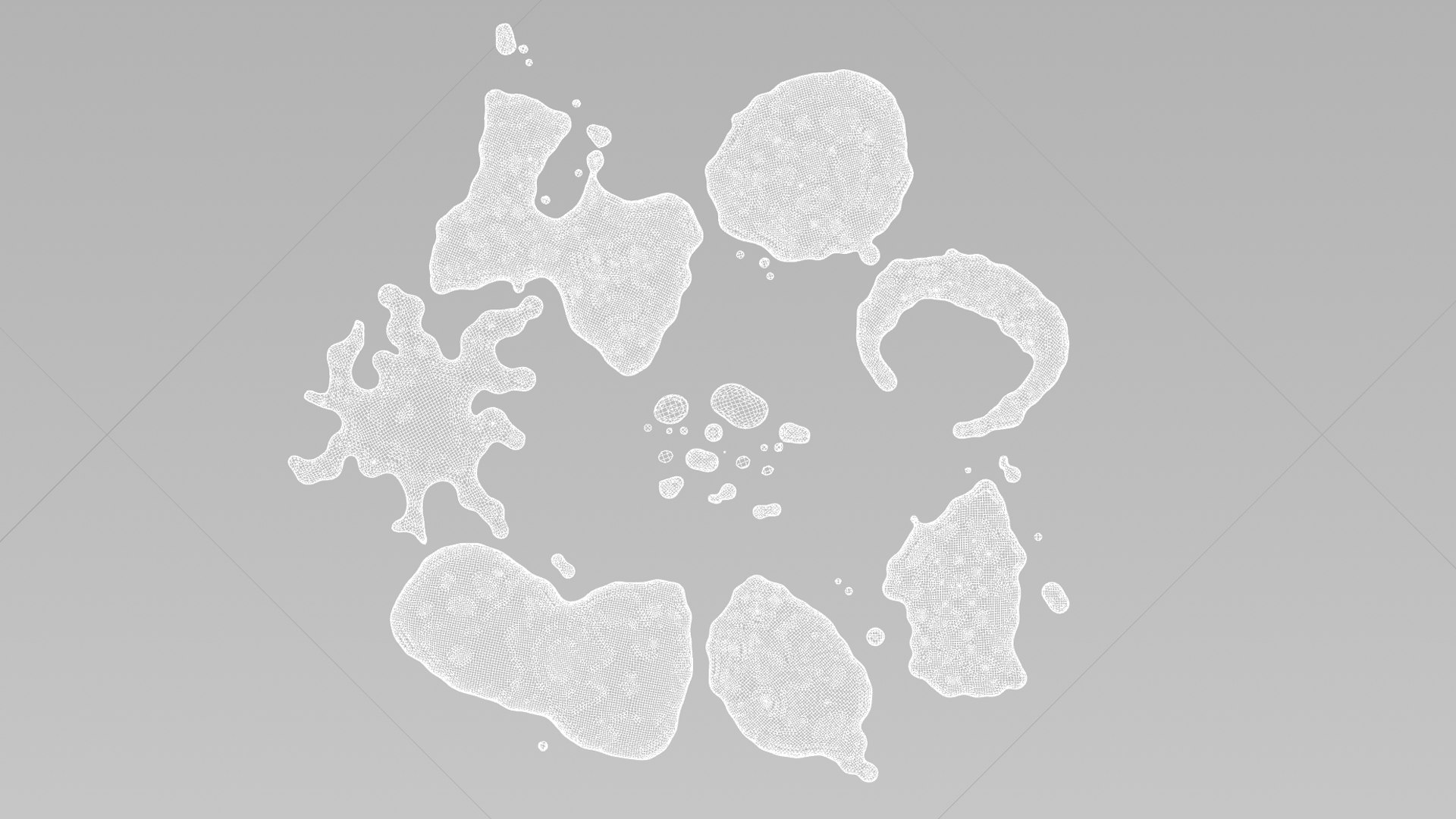 Water Puddles Collection 3D - TurboSquid 1834717