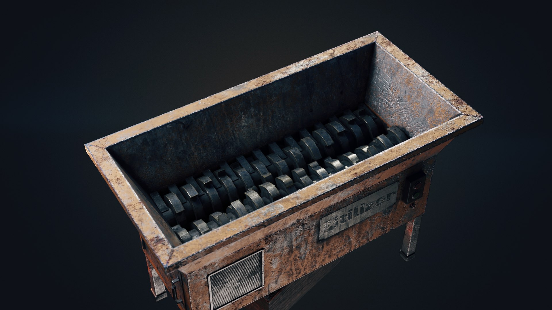 Pbr shredder 3D model - TurboSquid 1598564