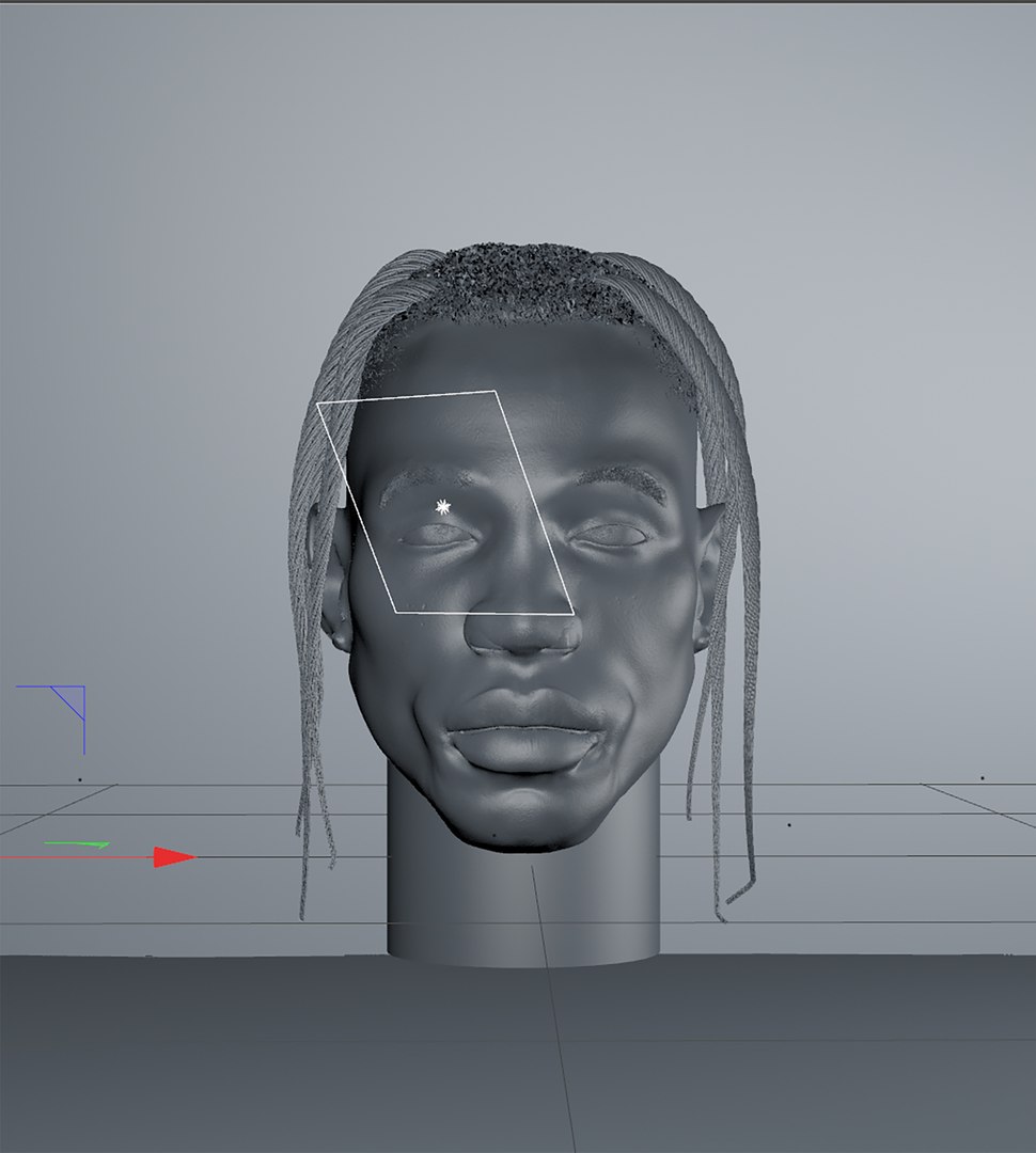 Travis SCOTT Head Model - TurboSquid 1786849