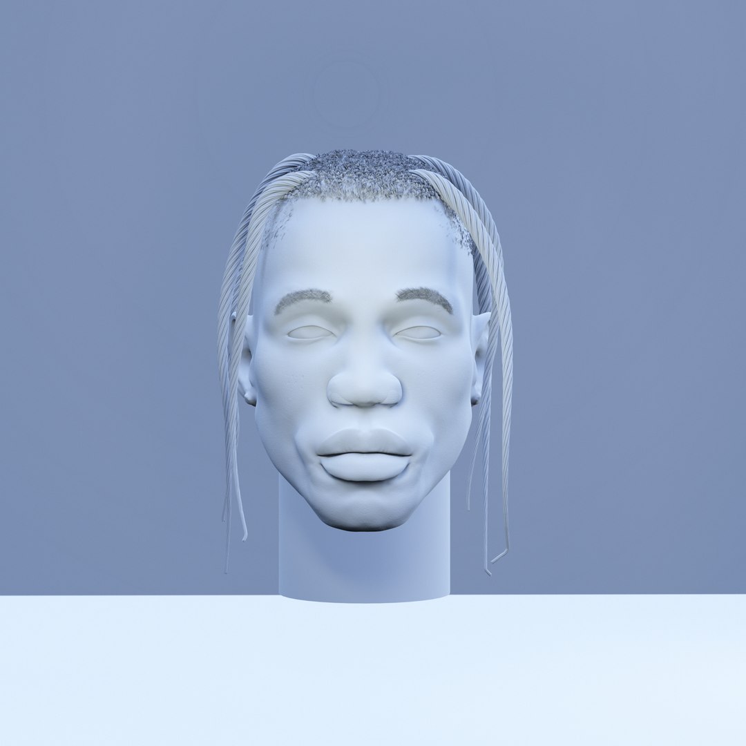 Travis SCOTT Head Model - TurboSquid 1786849