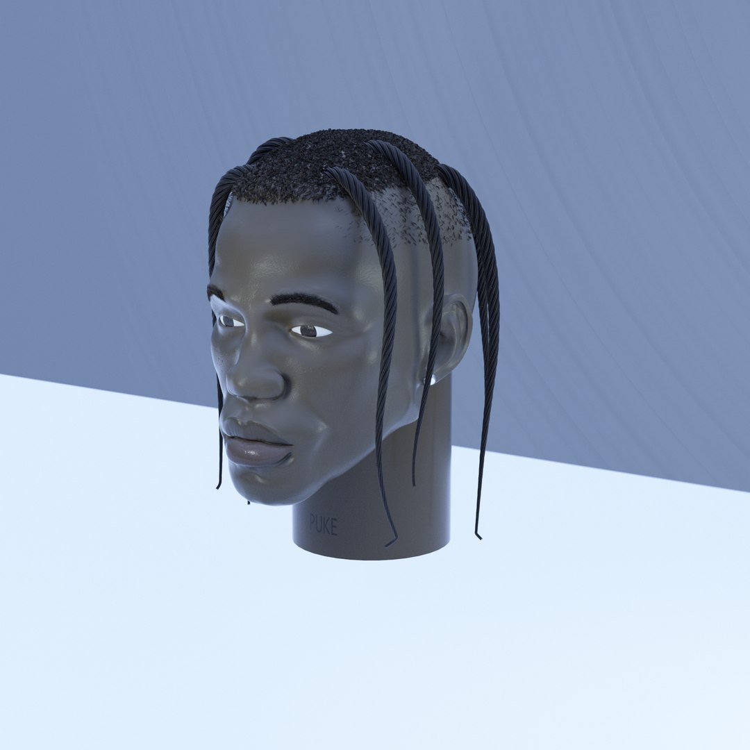 Travis SCOTT Head Model - TurboSquid 1786849