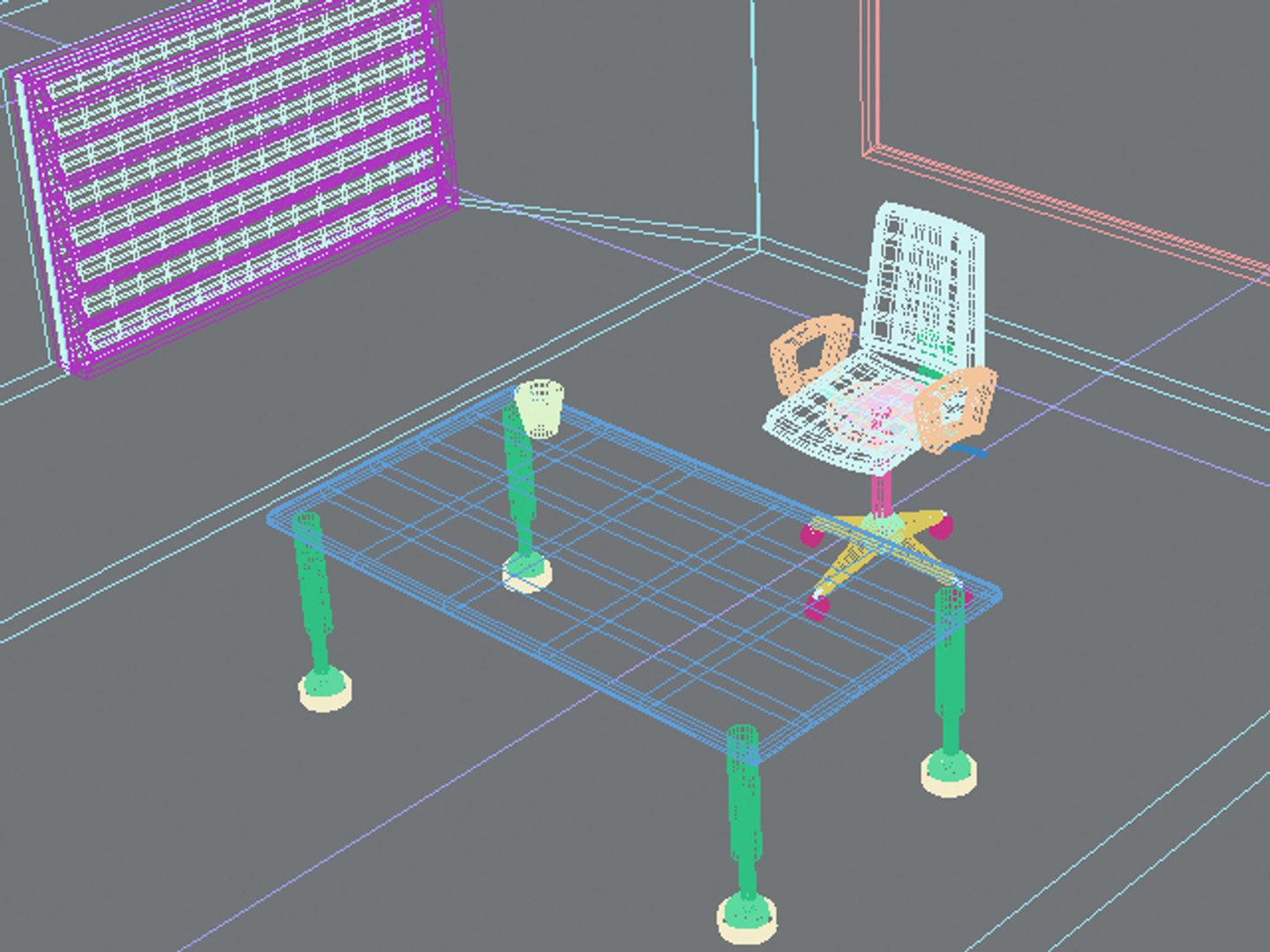 Free Office Room 3D Model - TurboSquid 1403564