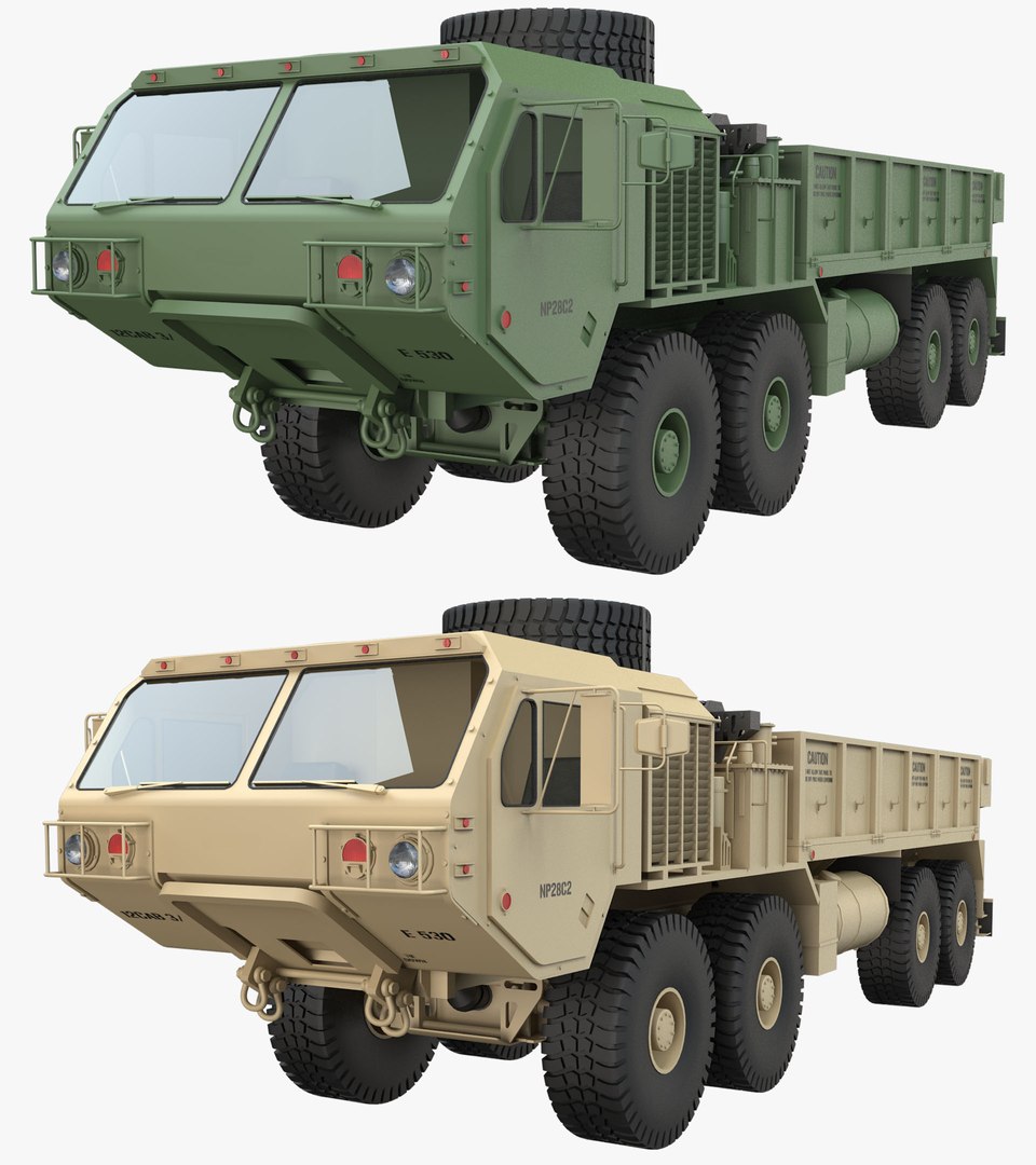 HEMTT Heavy Mobility Tactical Cargo Truck 3D Model - TurboSquid 1931276