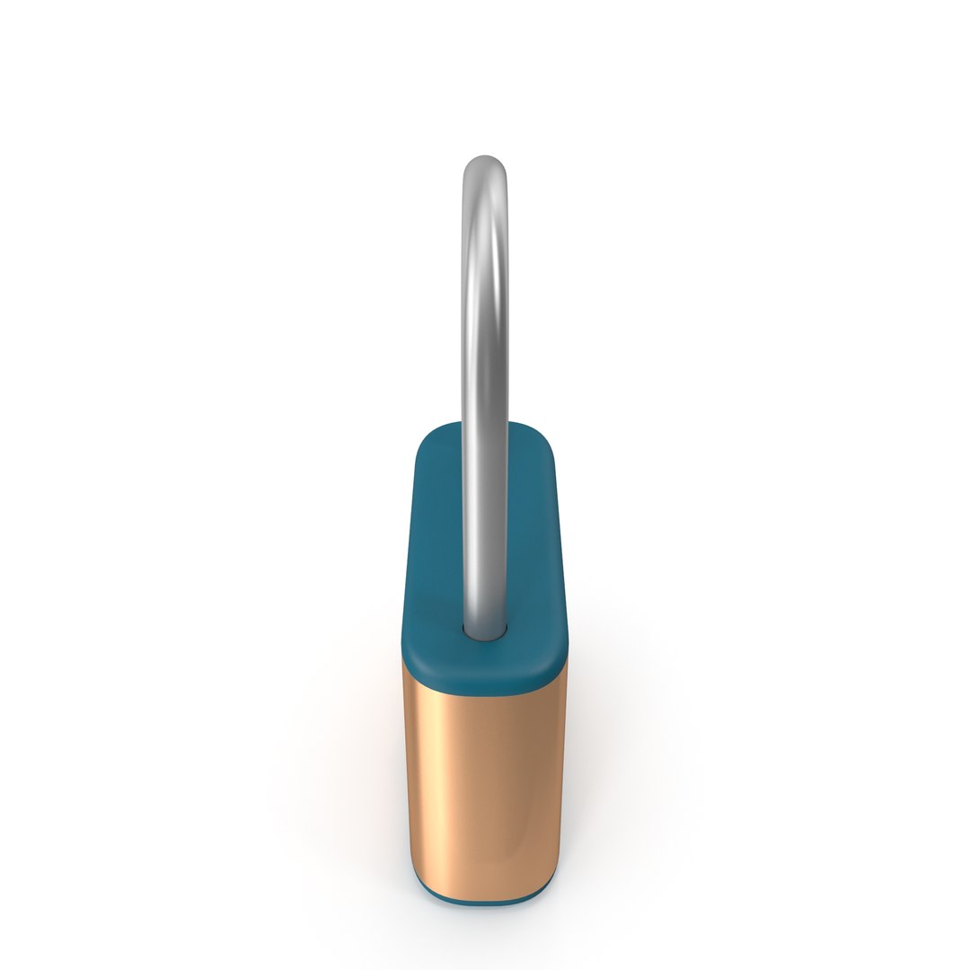 3D Lock sliding Bolt - TurboSquid 2163916