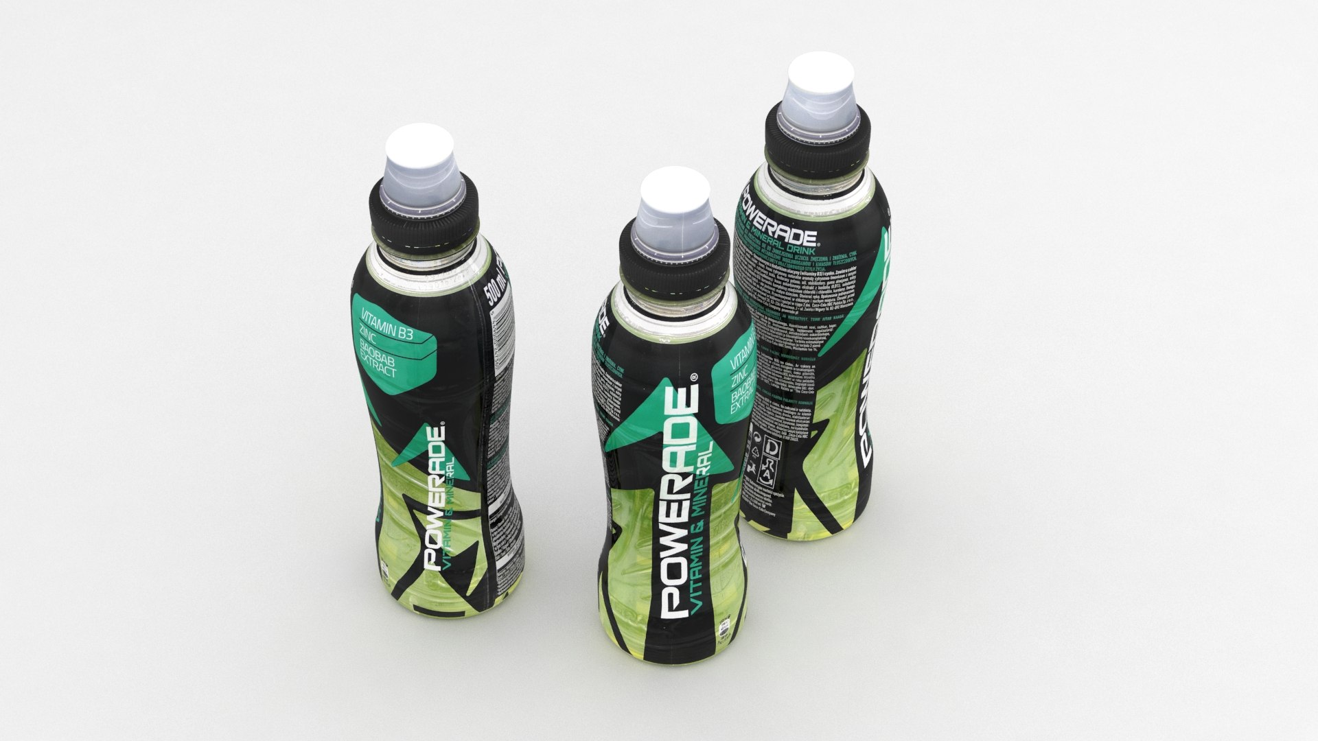3D Beverage Bottle - TurboSquid 1599692