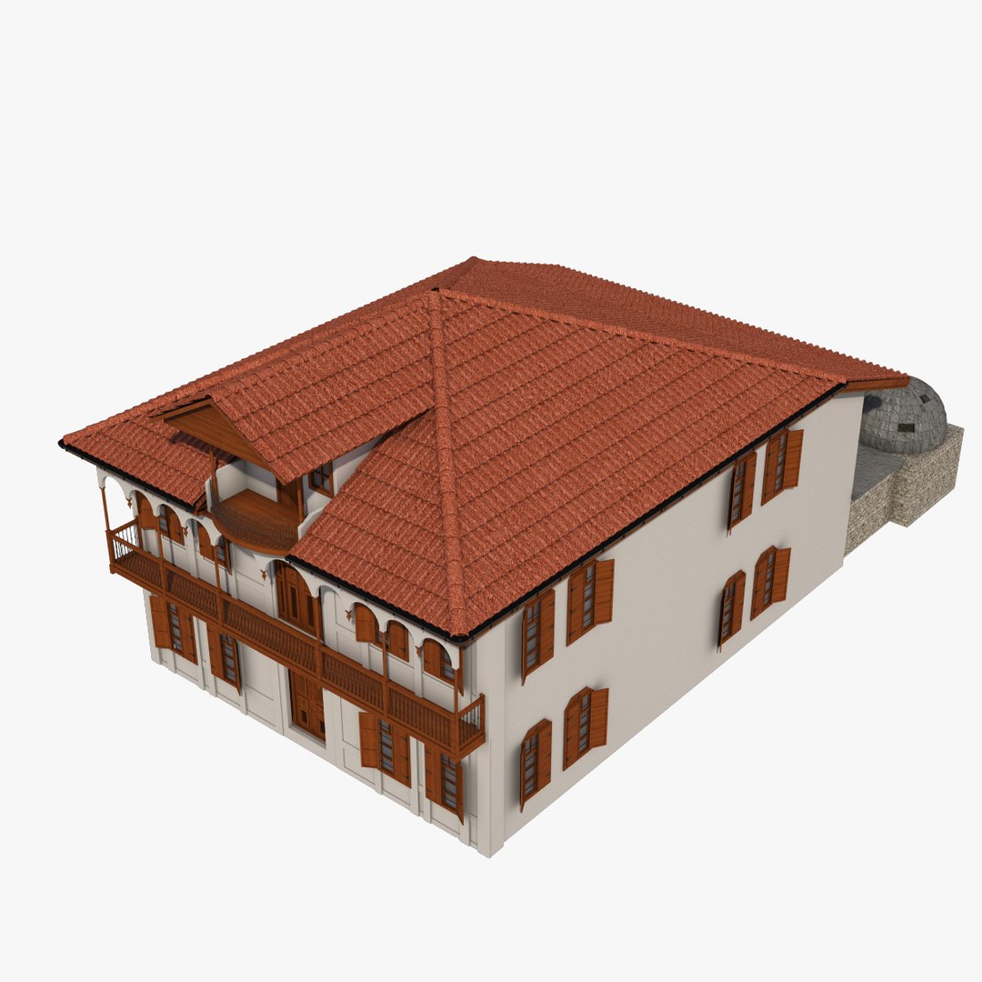 3d Traditional Ottoman House Adana