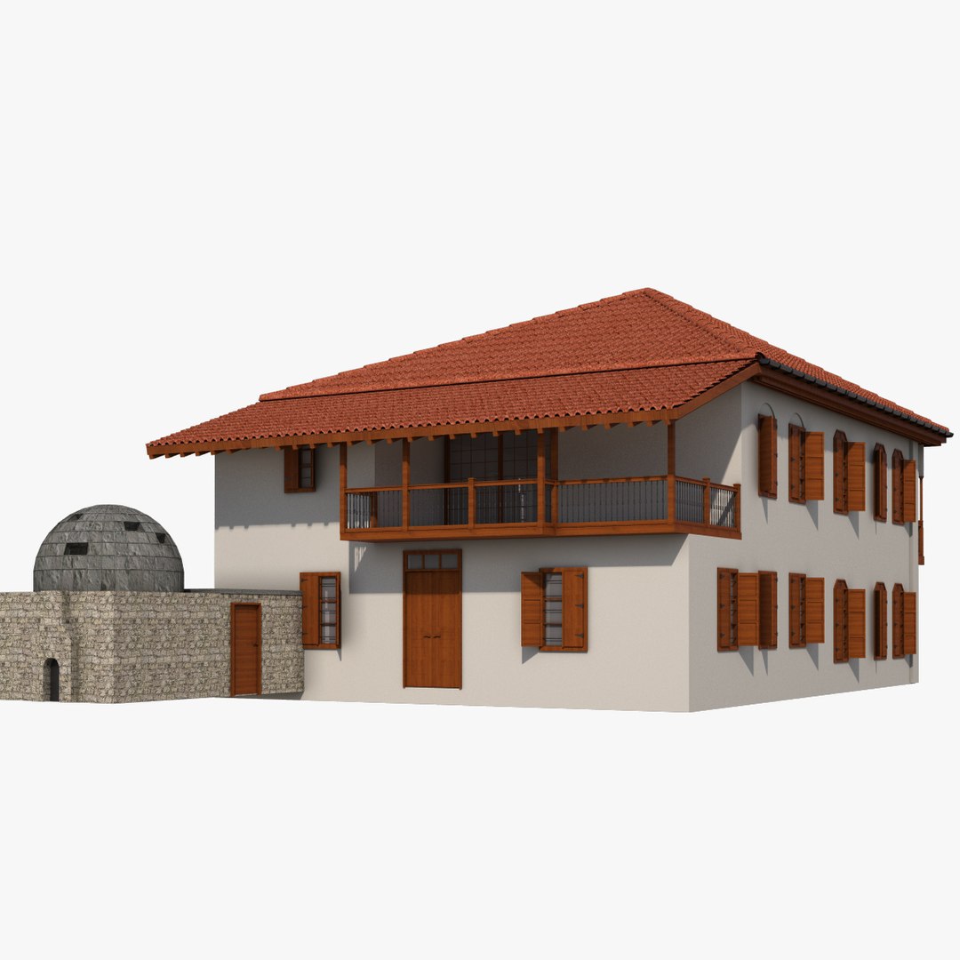 3d Traditional Ottoman House Adana