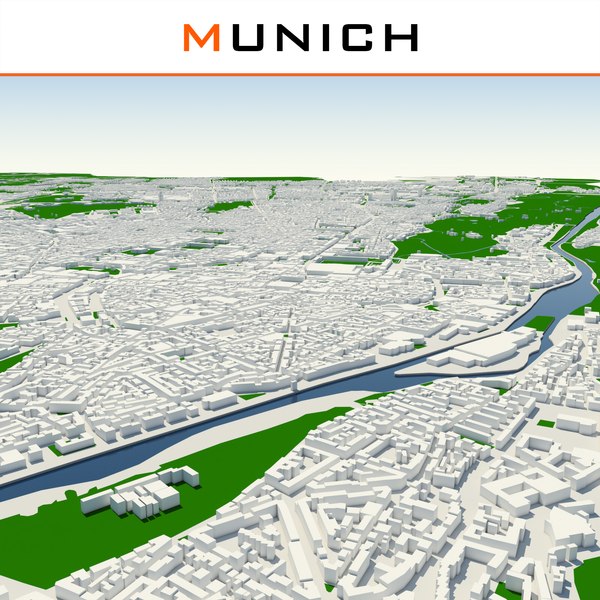 Munich Skyline 3D Models for Download | TurboSquid