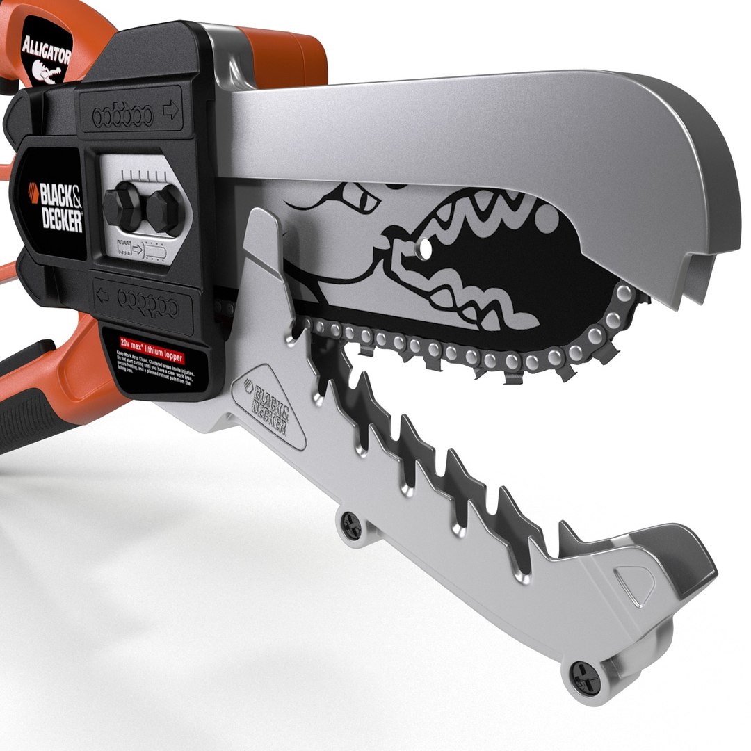 alligator lopper saw black 3ds