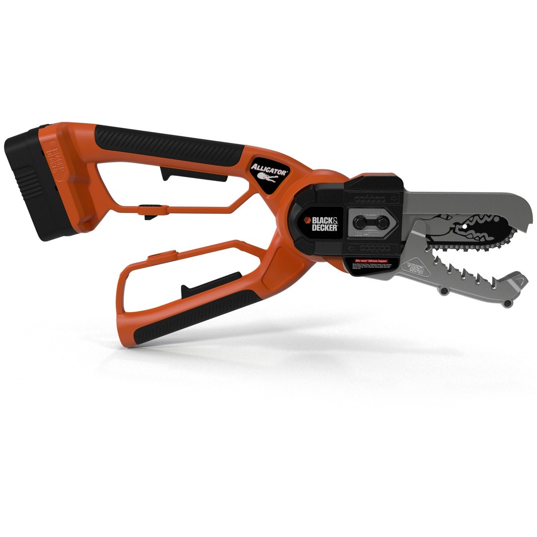 alligator lopper saw black 3ds