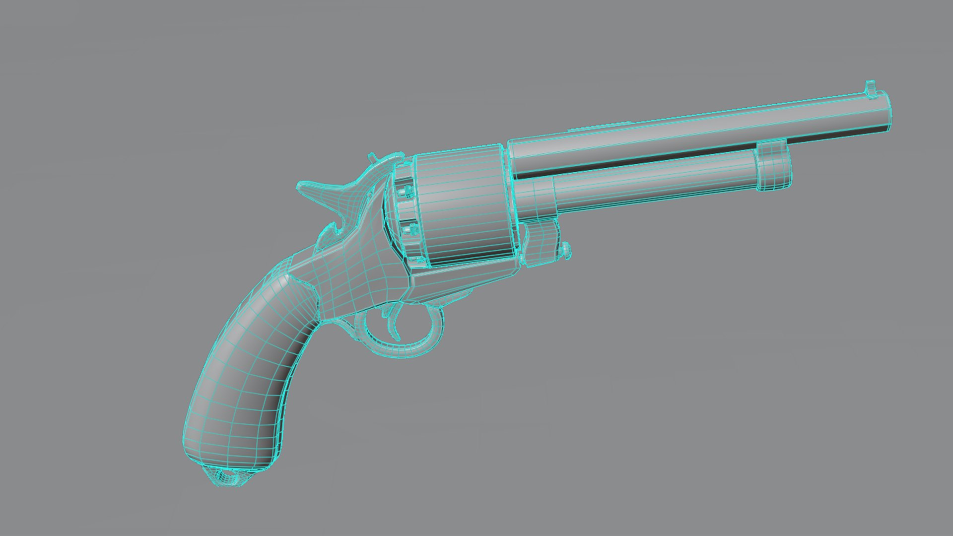 LeMat Revolver Model - TurboSquid 2155533