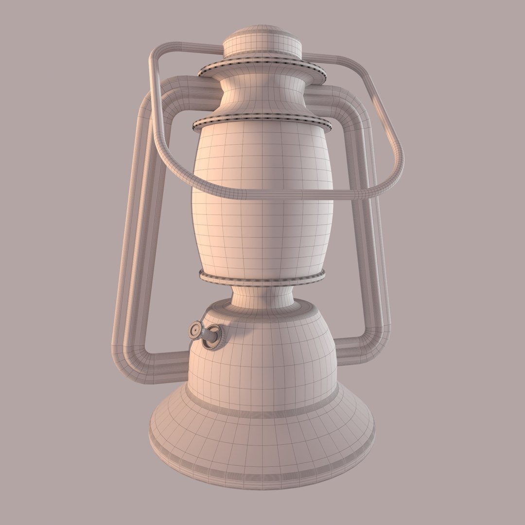 3D Old Lantern Model - TurboSquid 1980925