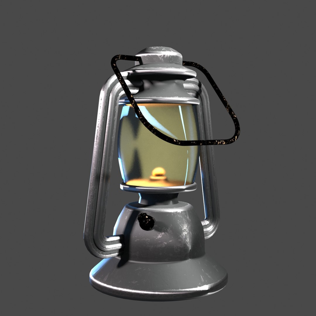 3D Old Lantern Model - TurboSquid 1980925