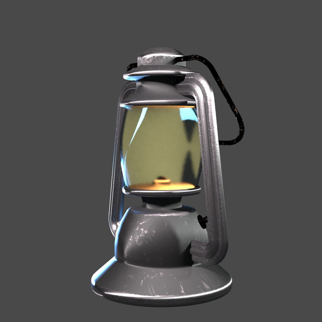 3D Old Lantern Model - TurboSquid 1980925