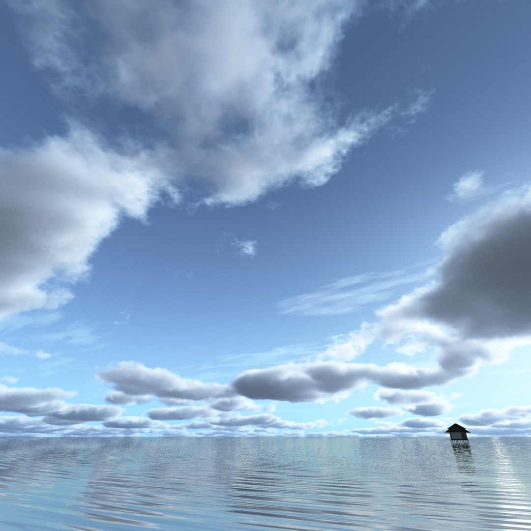Sky Clouds 3d Model