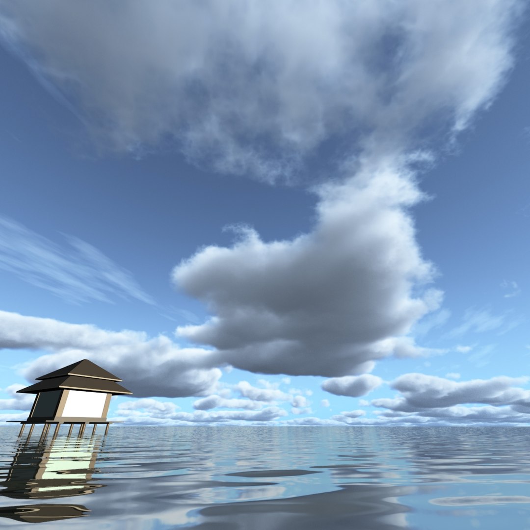 Sky Clouds 3d Model
