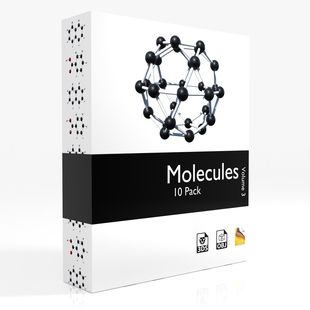 molecules - 3d 3ds