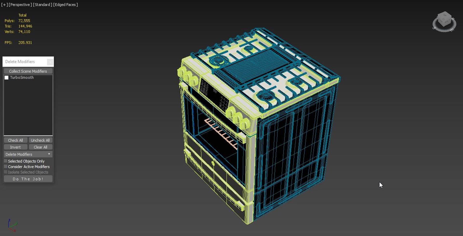 3D GE ProfileDual Fuel Range P2S930YPFS - TurboSquid 2275488