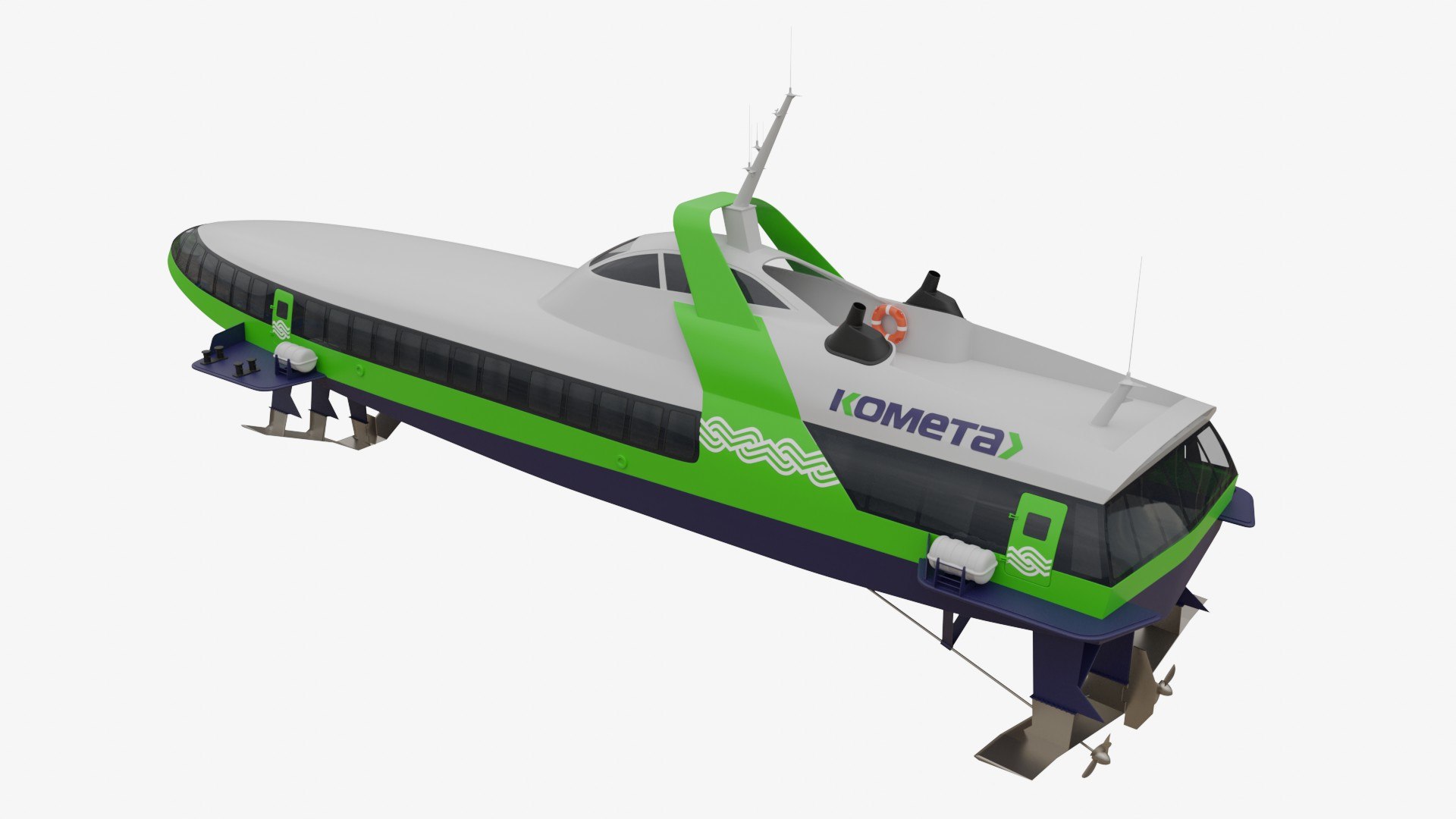 Comet 3D Model - TurboSquid 2084384