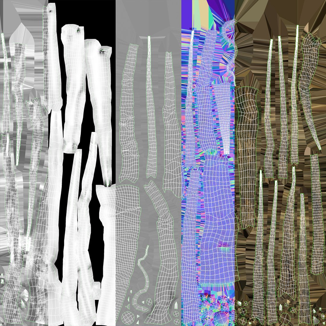 Tree Roots V7 PBR Model - TurboSquid 2381874