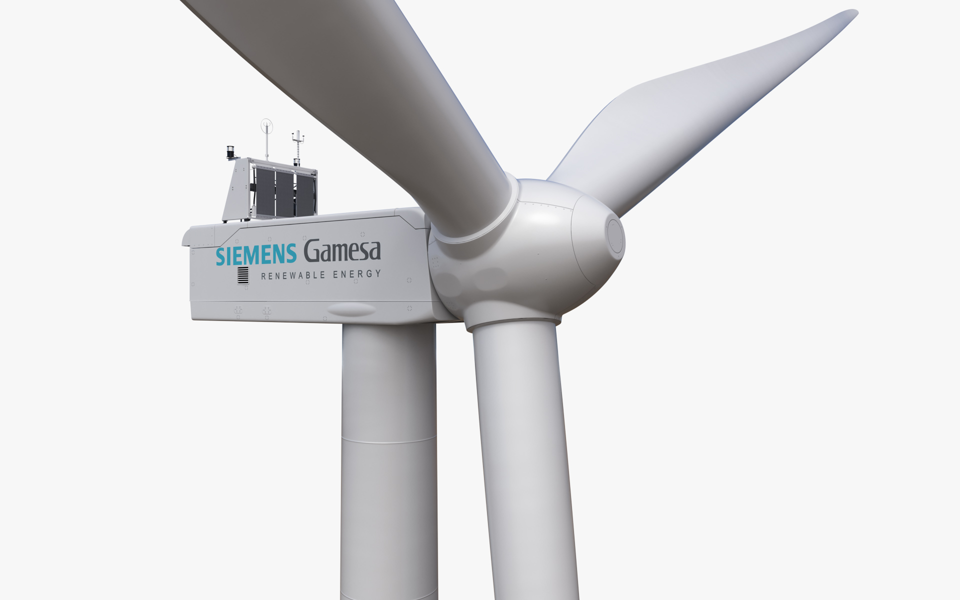 modelo 3d Aerogenerador terrestre Siemens Gamesa SG 5 0 -145 ...