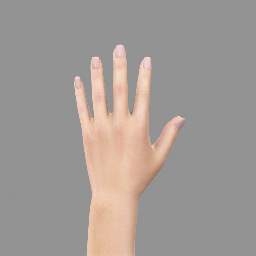 3d Realistic Female Girl Body