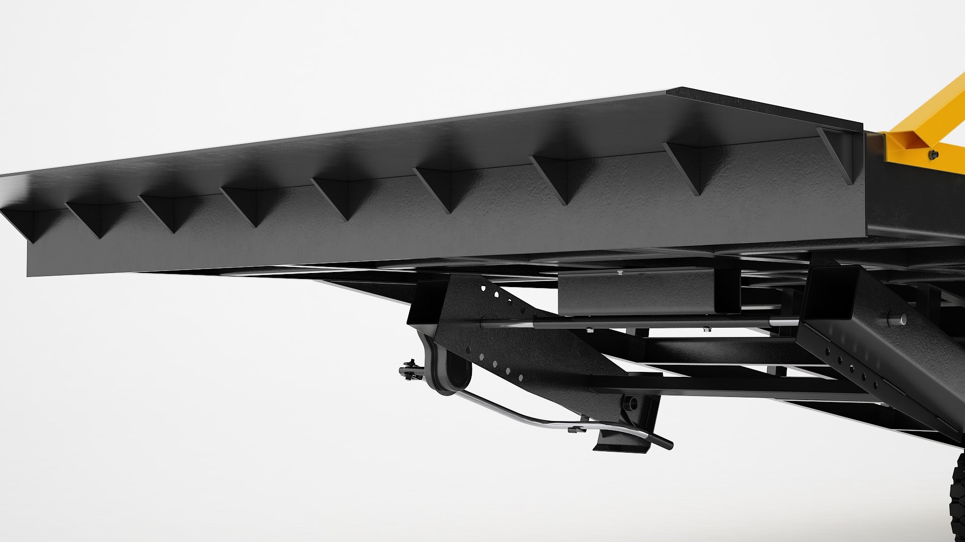 Trailer Loading Dock Forklift Ramp 01 3D Model - TurboSquid 2259300