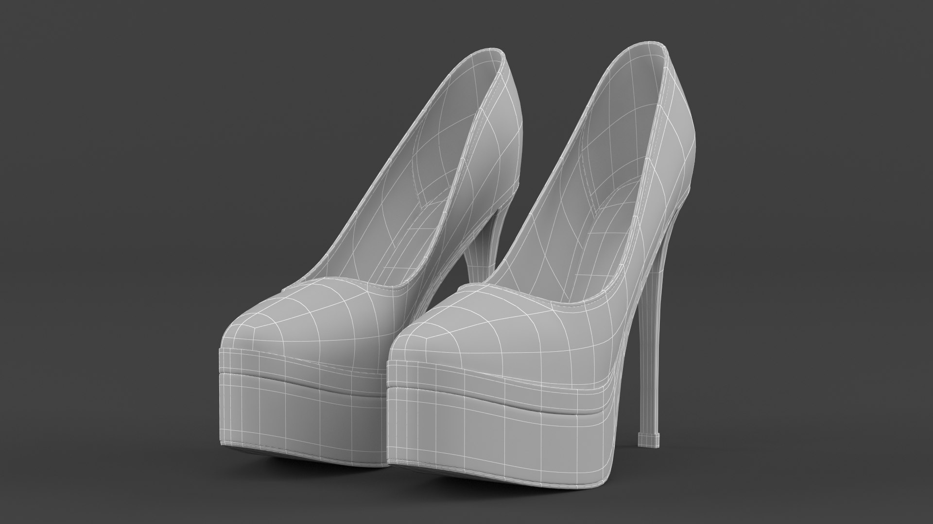 Women Shoes Model - TurboSquid 2145768