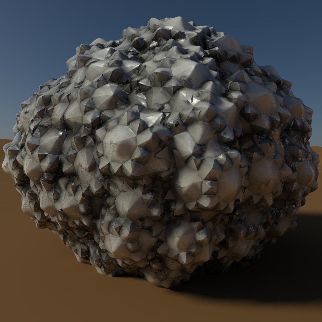 3ds Max Structure Desert Thing Landscape