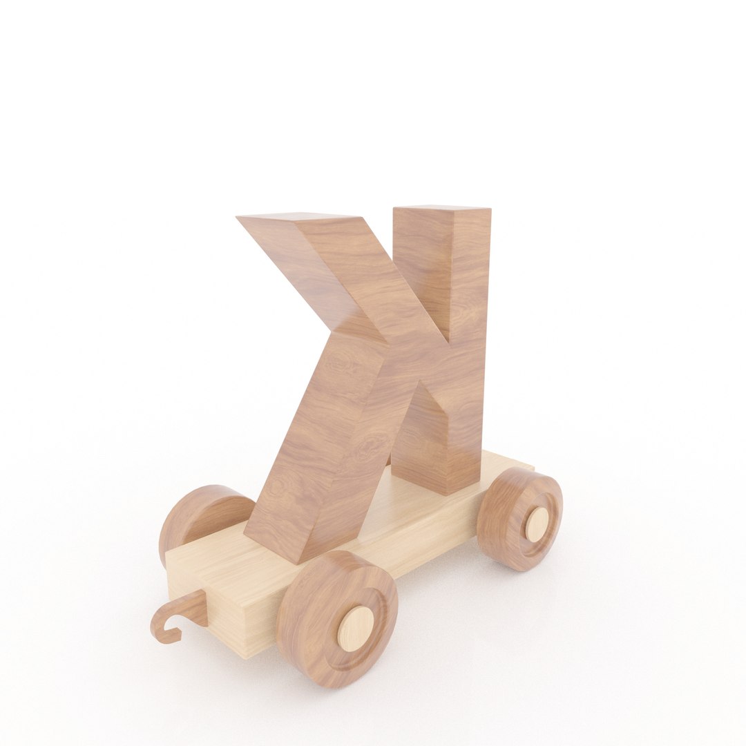 Letter k car 3D model - TurboSquid 1559682