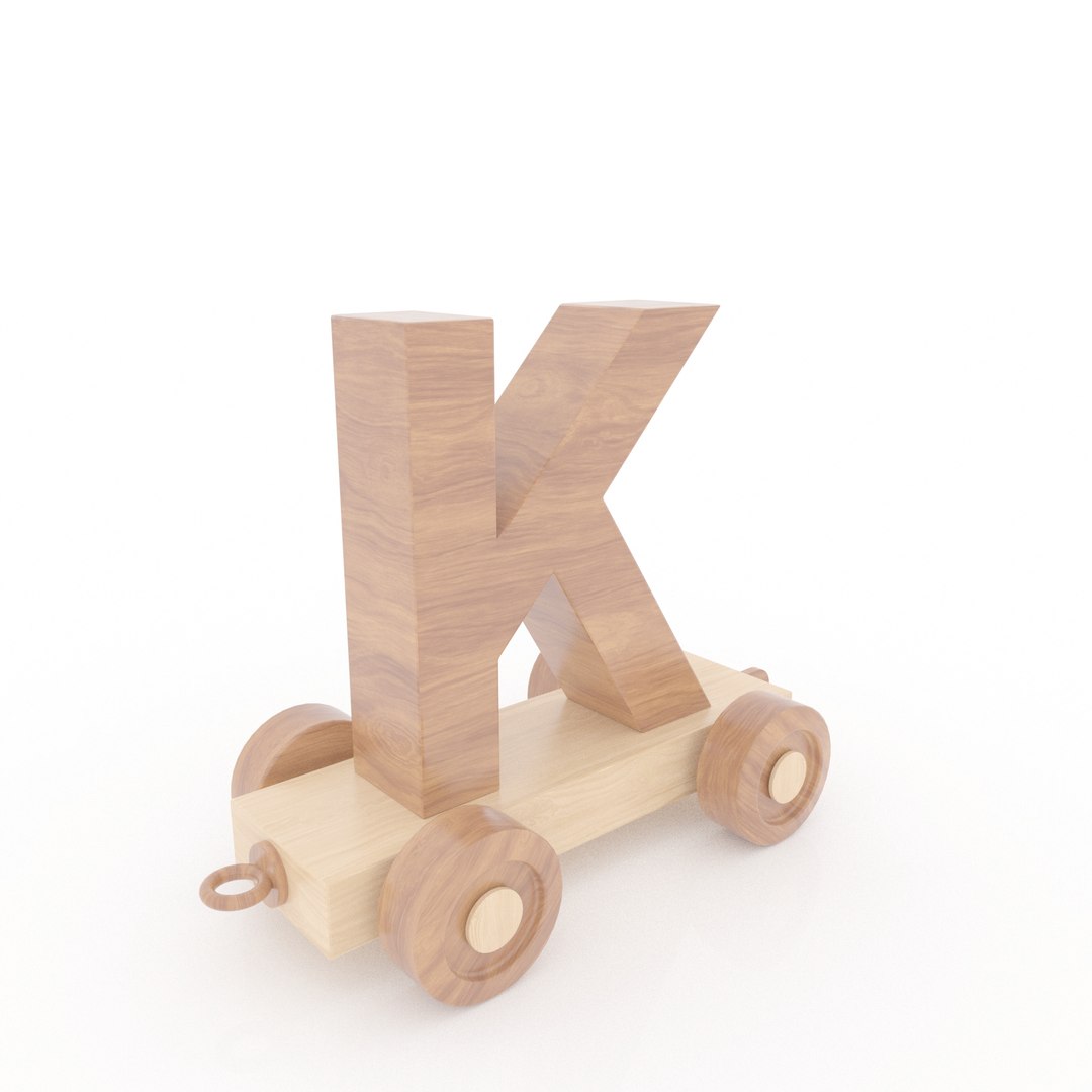 Letter k car 3D model - TurboSquid 1559682