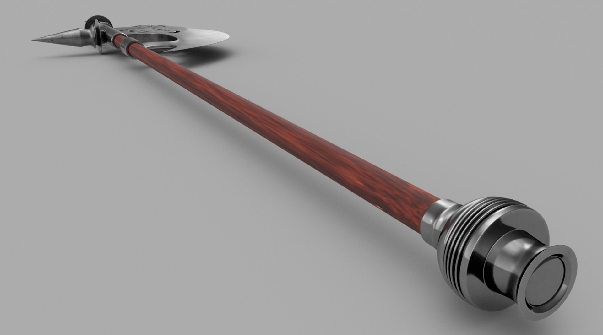 Halberd Weapon 3D Model - TurboSquid 1279654