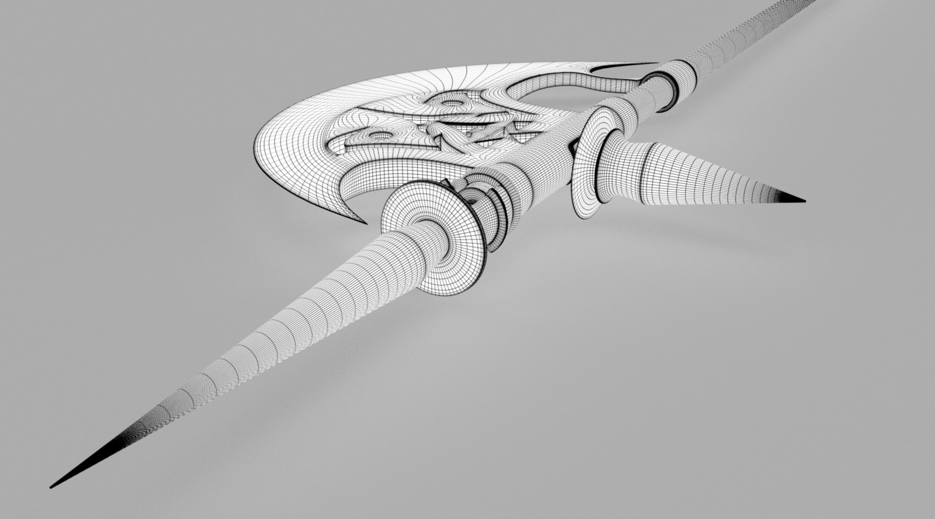 Halberd Weapon 3D Model - TurboSquid 1279654