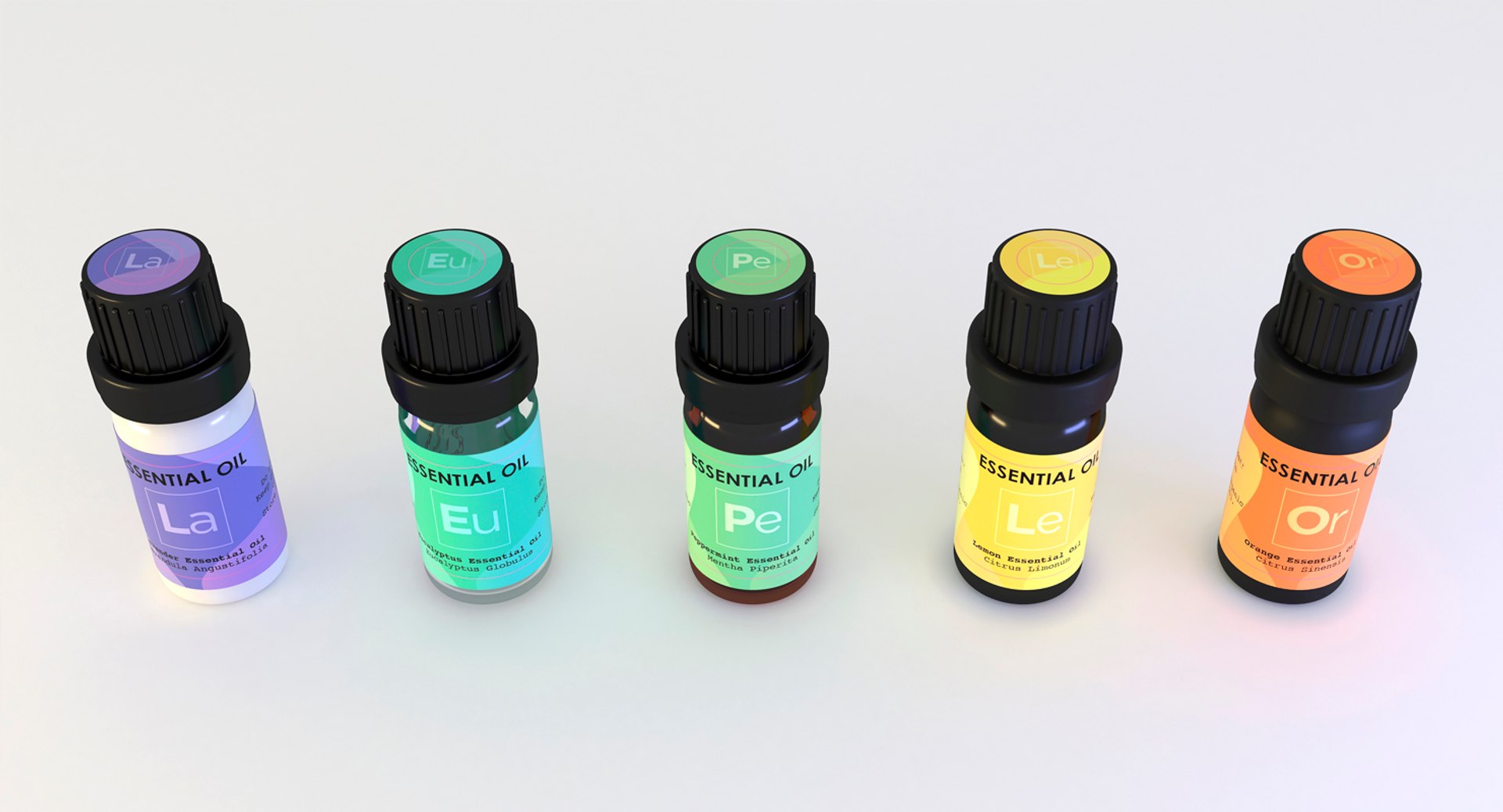 3D Model Essential Oils - TurboSquid 1480299