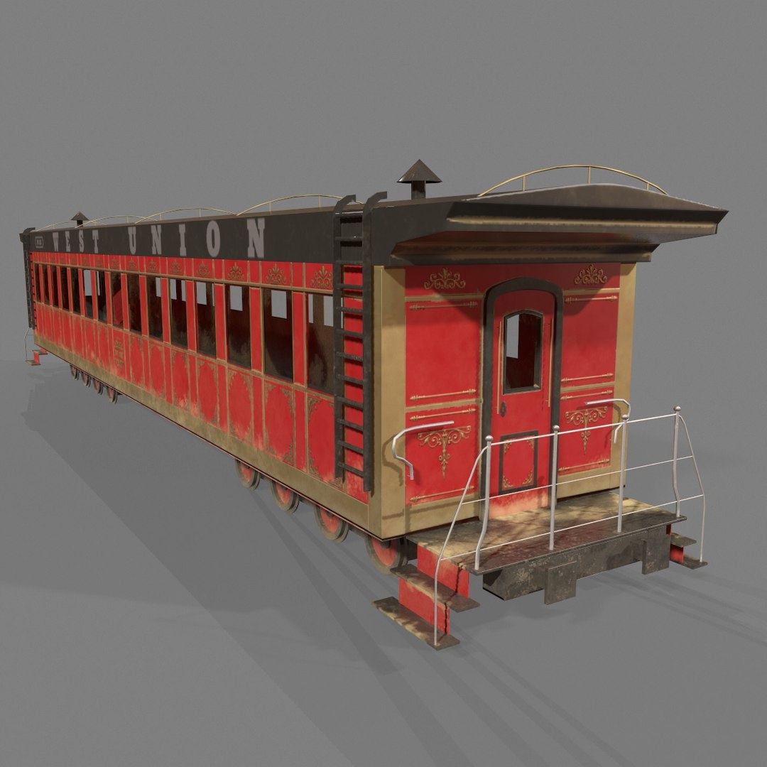 Passenger Wagon 3D Model - TurboSquid 1305072