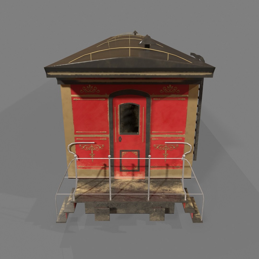 Passenger Wagon 3D Model - TurboSquid 1305072