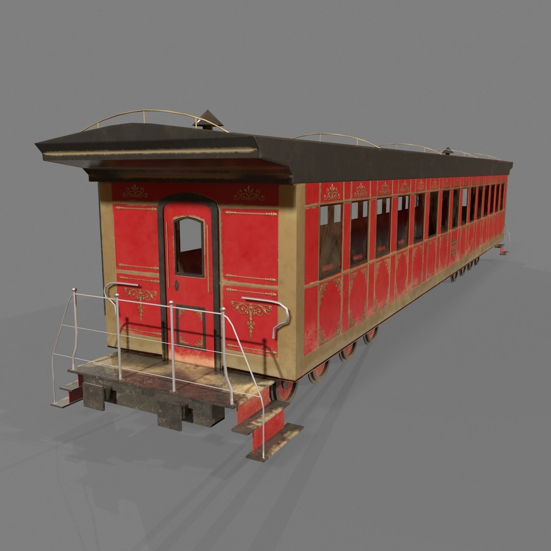 Passenger Wagon 3D Model - TurboSquid 1305072