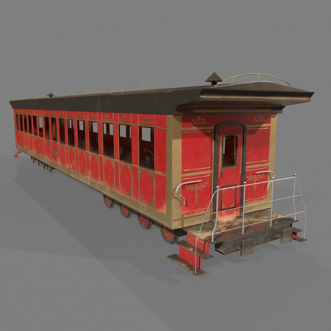 Passenger Wagon 3D Model - TurboSquid 1305072