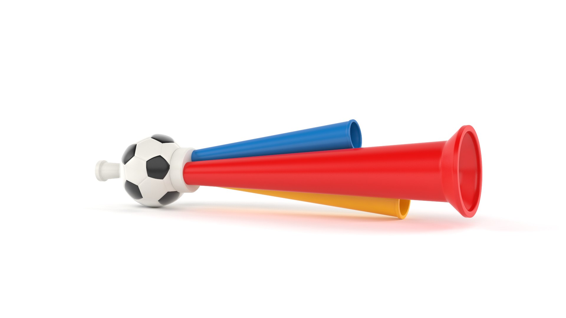 3D Football Fan Horn - TurboSquid 2334379
