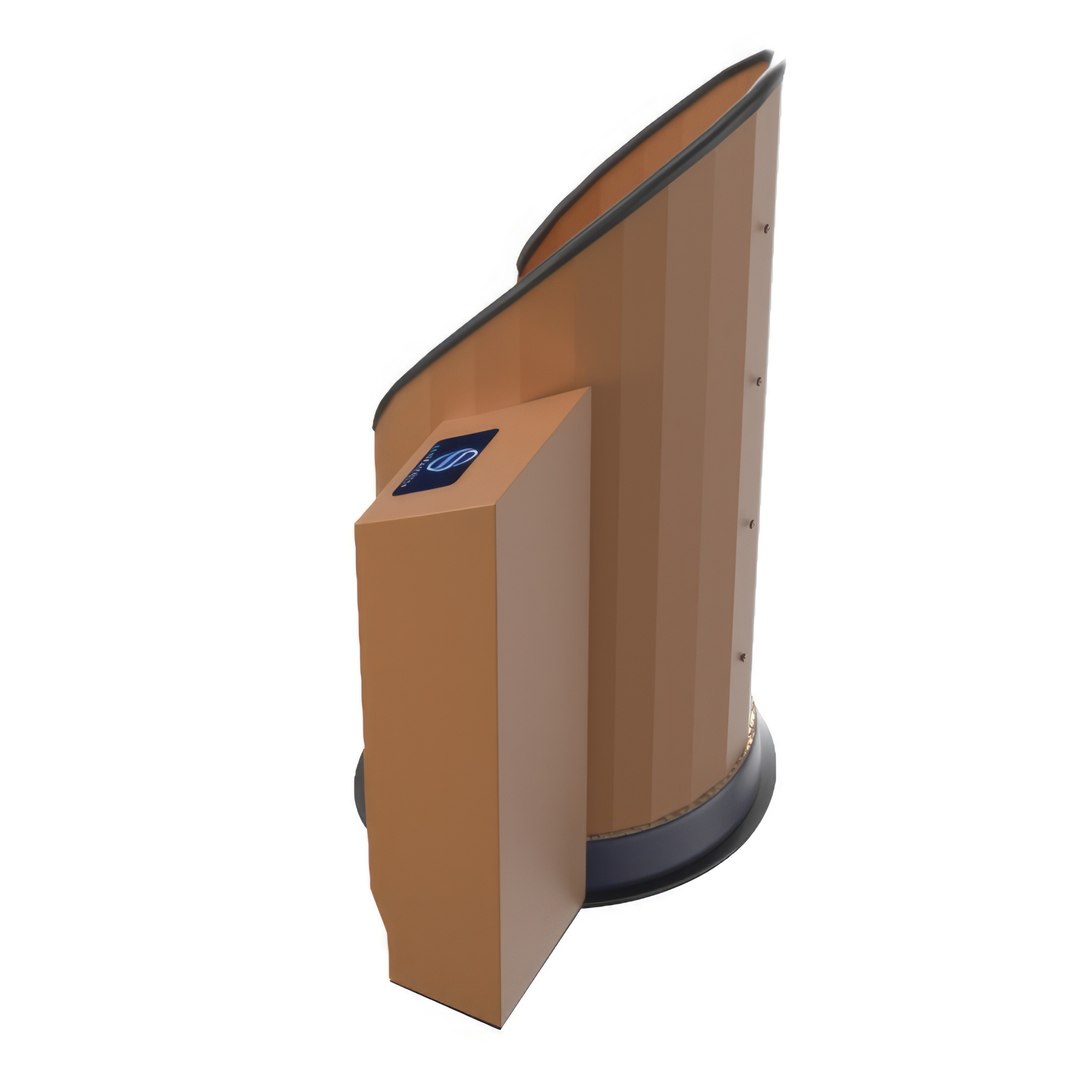 3D Sunscreen Booths - TurboSquid 2205642