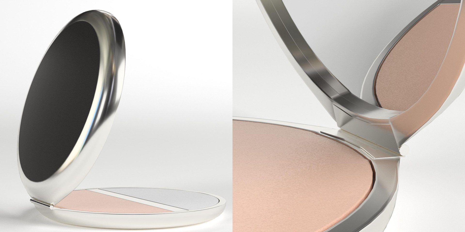 3D Makeup Pocket Powder - TurboSquid 1368008